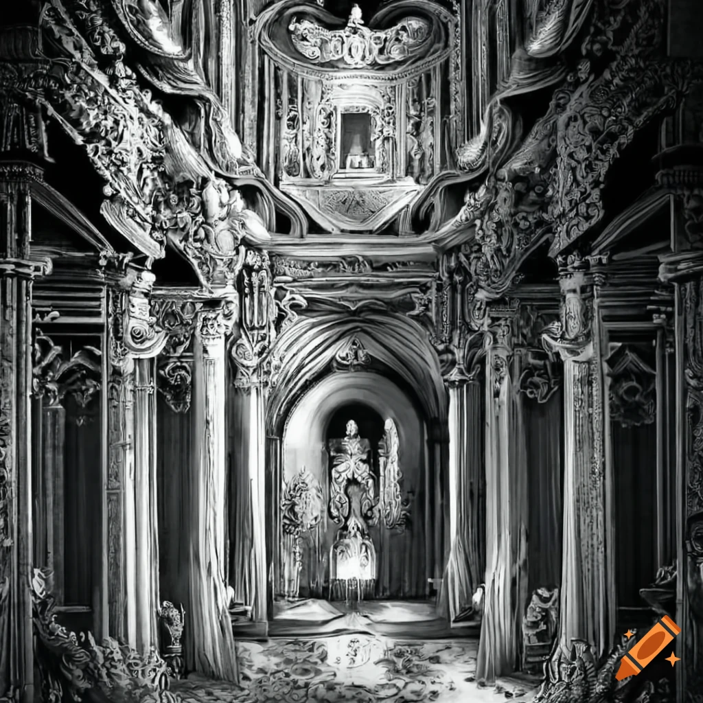 Beautiful intricate chapter details, chapter page decorations, black on ...