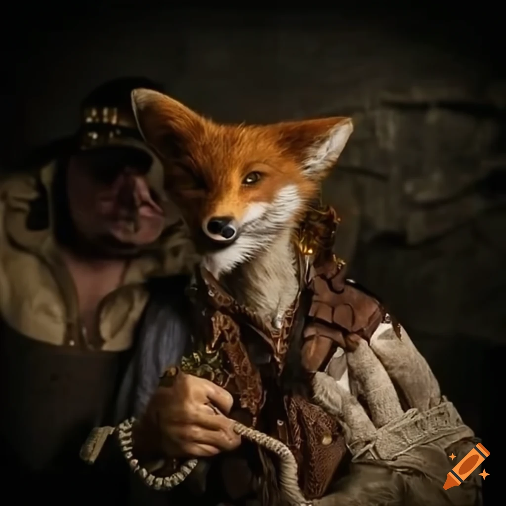 Hector fox and the giant quest steampunk by astrid sheckels on Craiyon