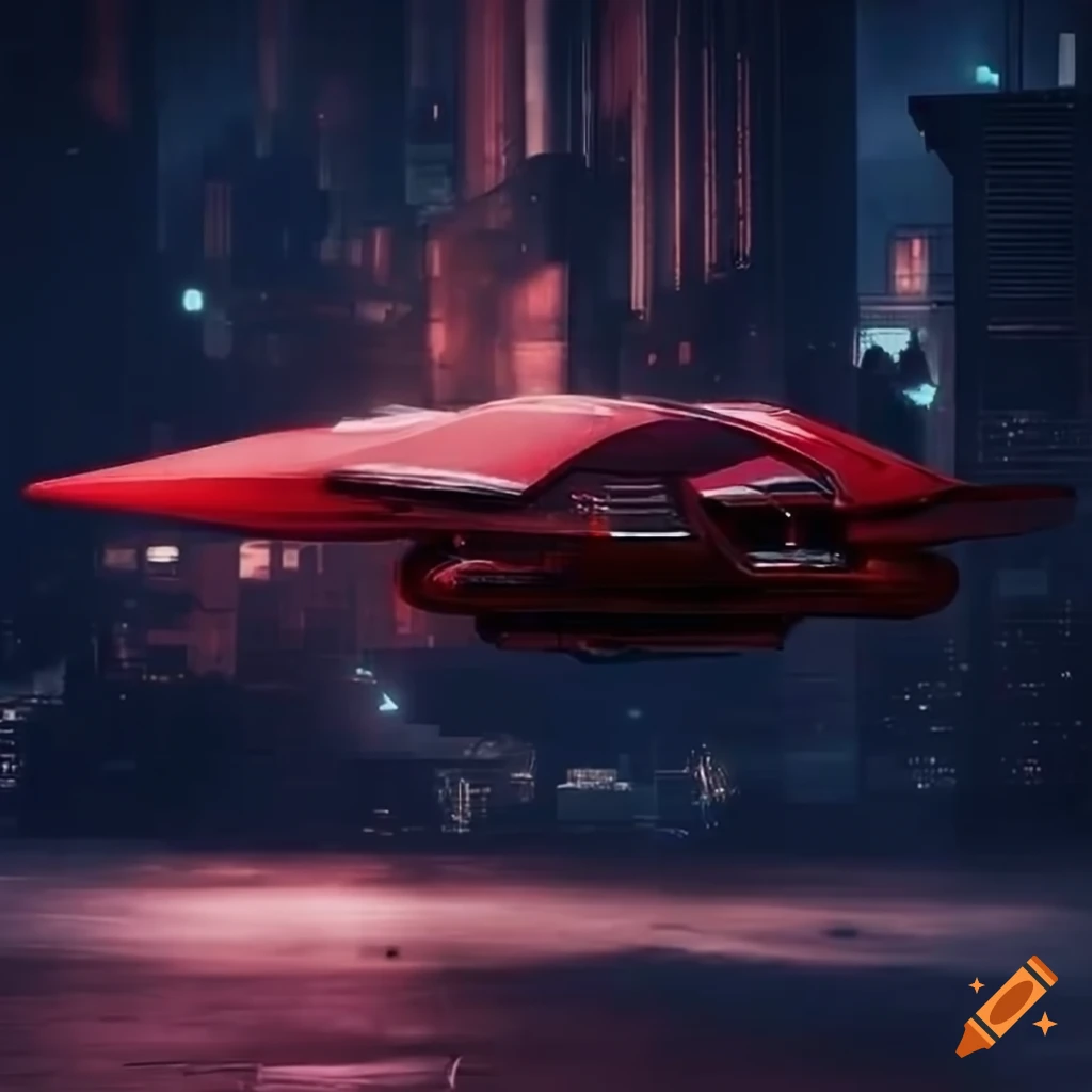 Futuristic sci-fi photo realistic flying vehicle inspired by Mass ...