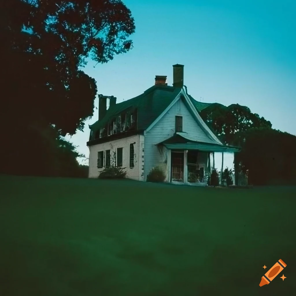 Thehouse on ash tree lane photographed on a nikon f2 with porta 800 ...