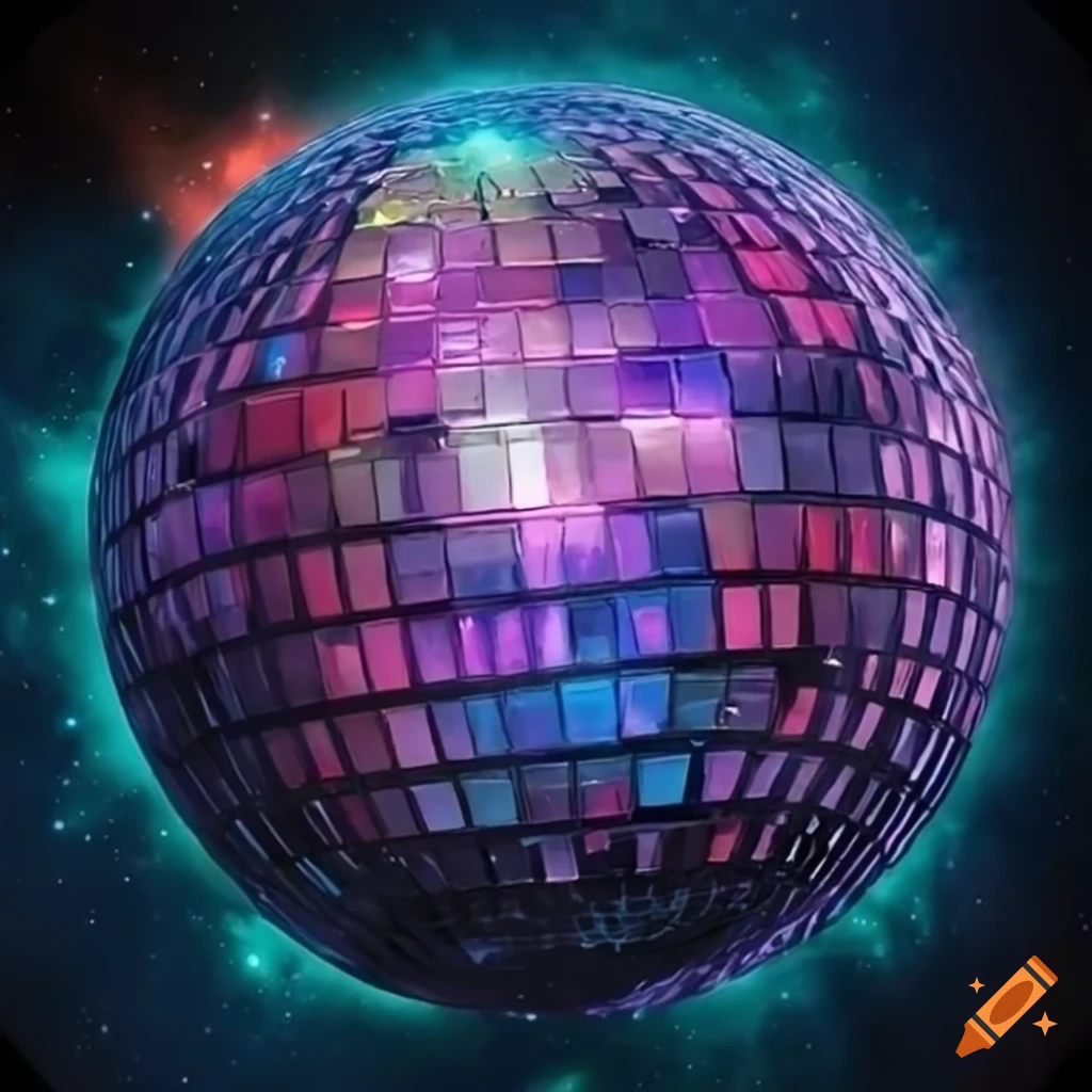 Album Cover Disco Ball
