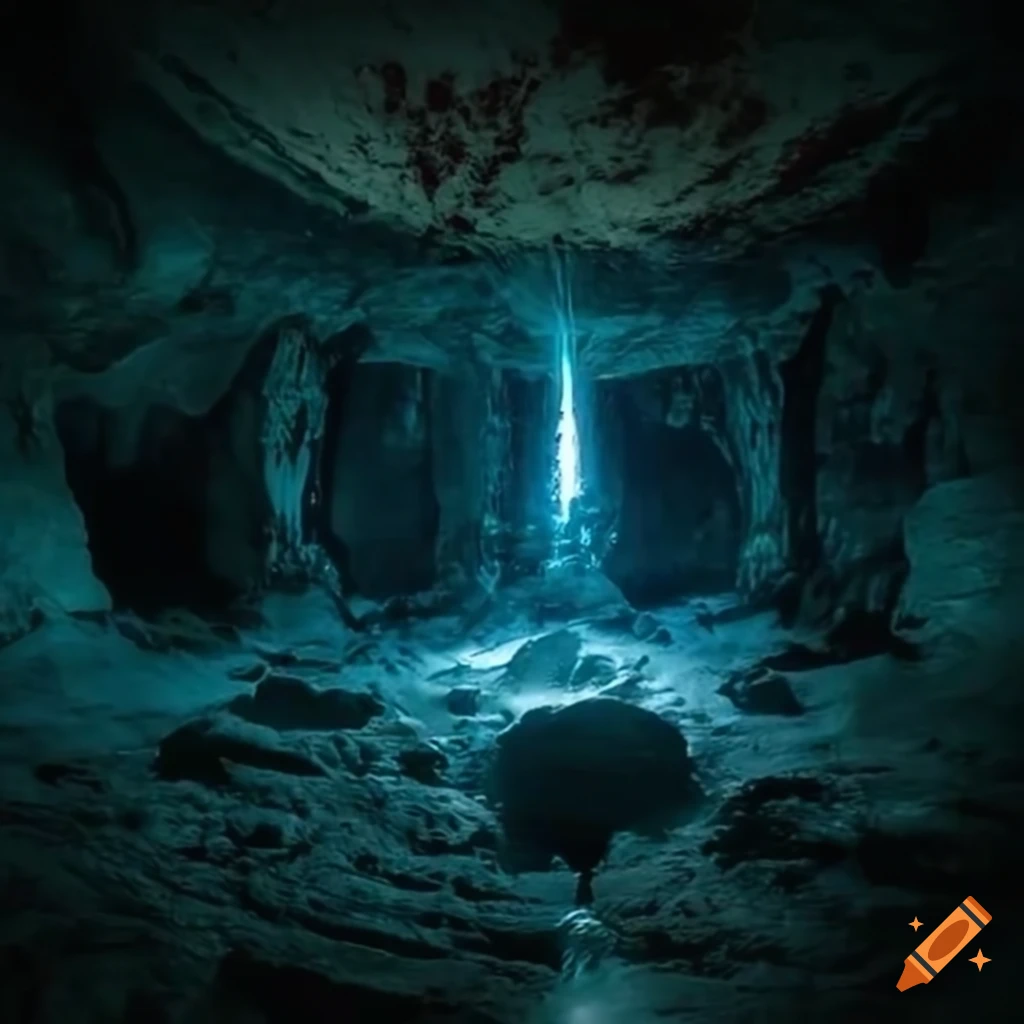 Nuclear Reactor In A Mysterious Cave On Craiyon 