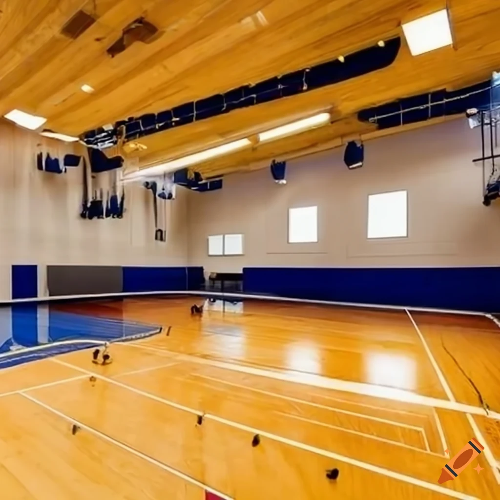 Gym school interior