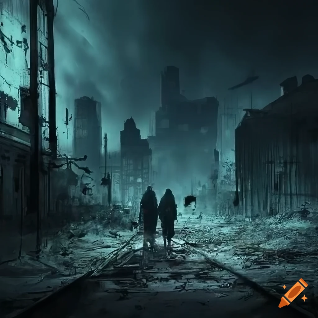 Apocalyptic City Street