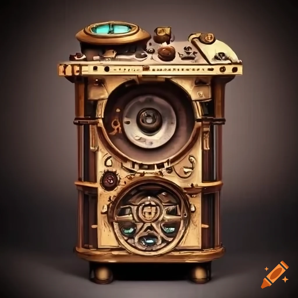 Steampunk gaming console