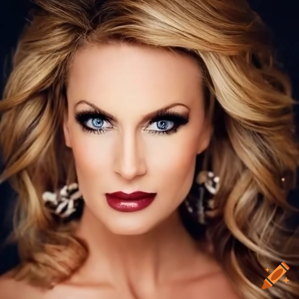 Jamie colby, closeup face, glamour style