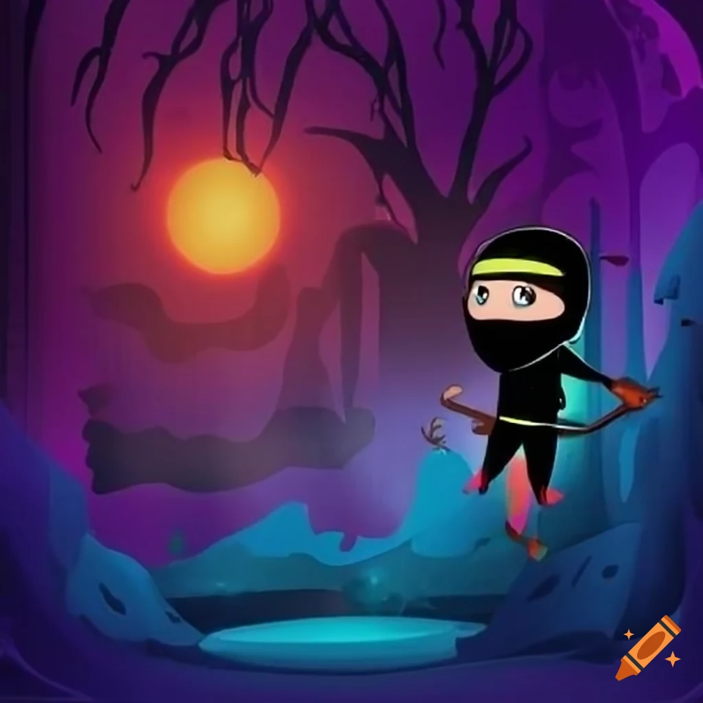 Ninja adventures await on Craiyon