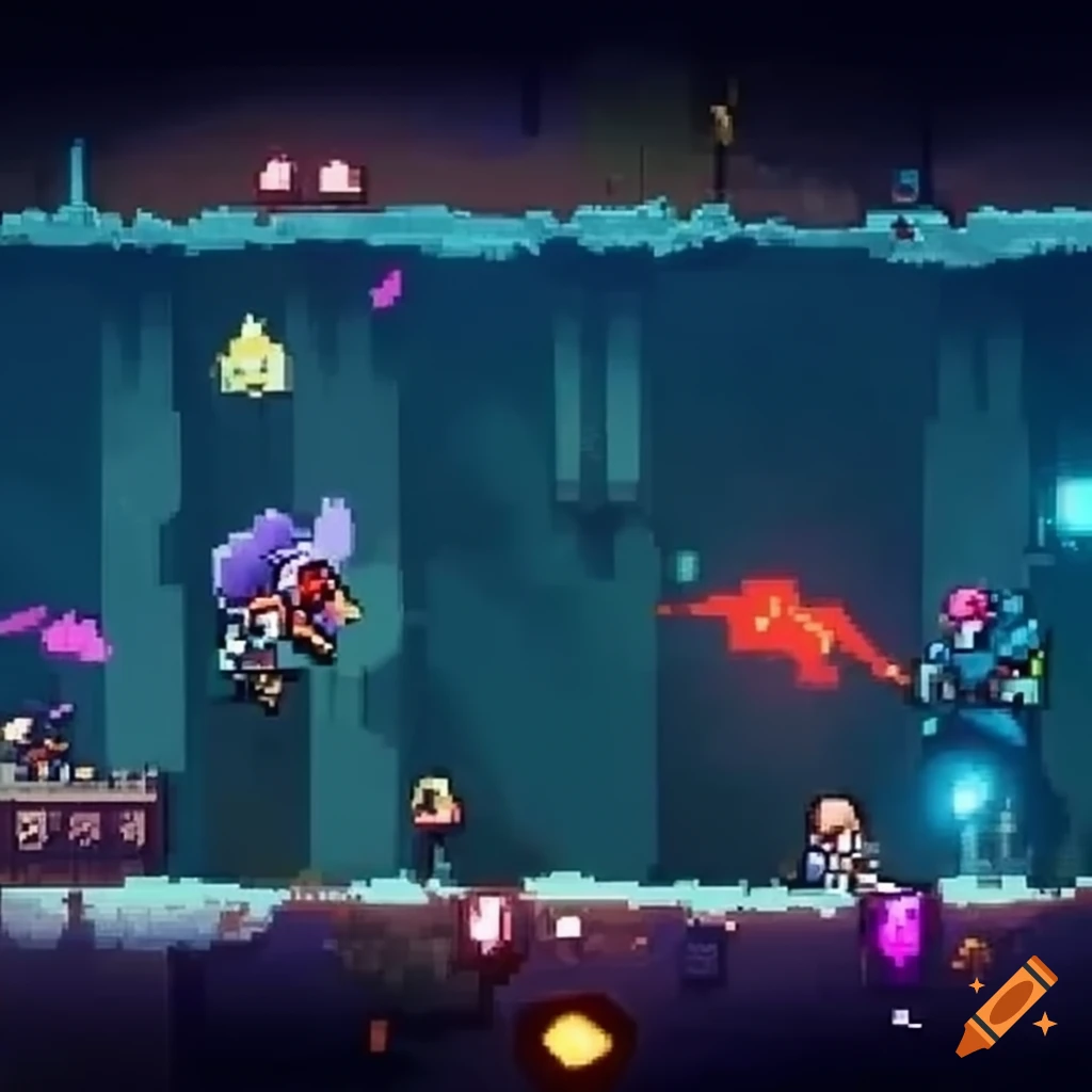 Screenshot of gameplay from the game 'dead cells'