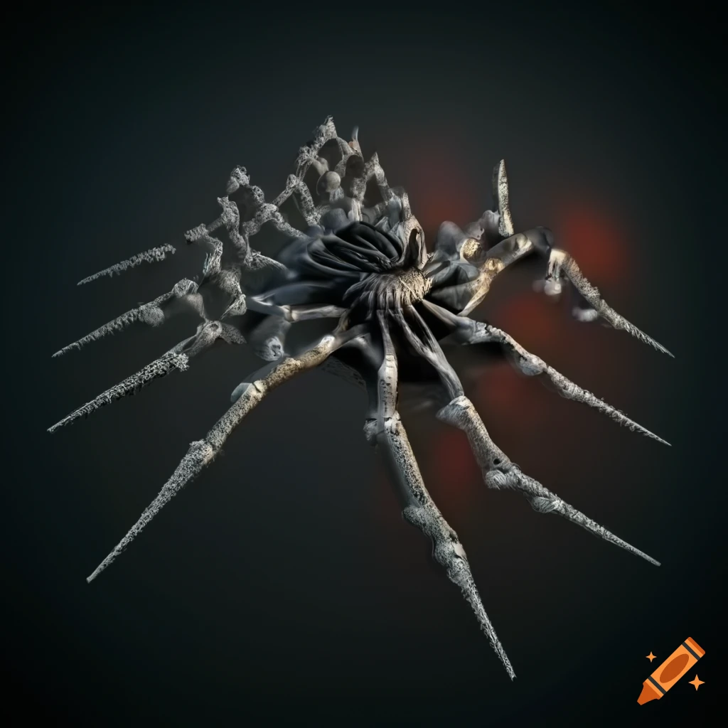 3d fractal spider