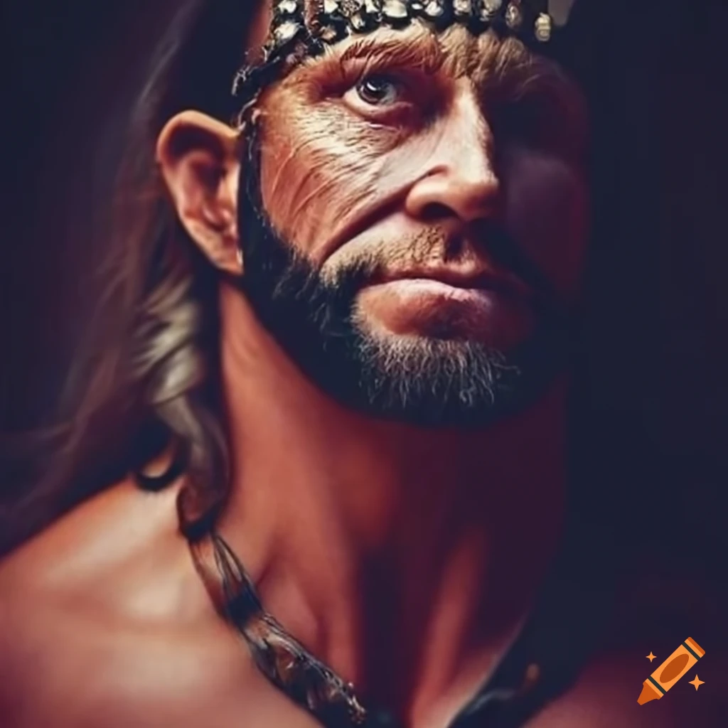 Medieval fantasy macho man randy savage on Craiyon