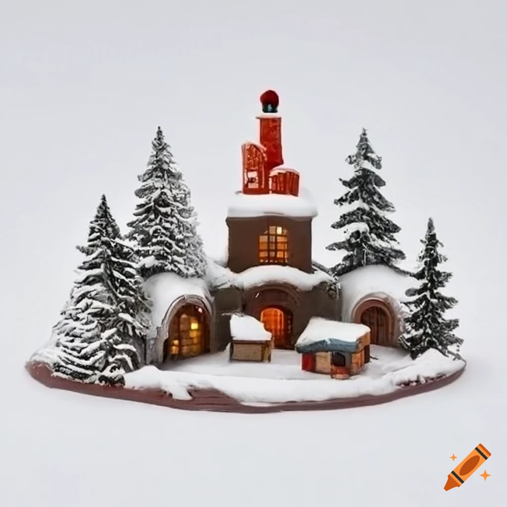 Snow village