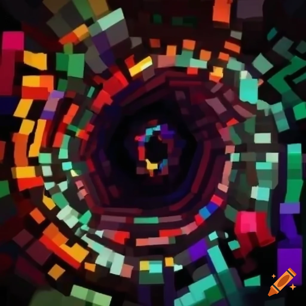 Minecraft zebra time travel vortex