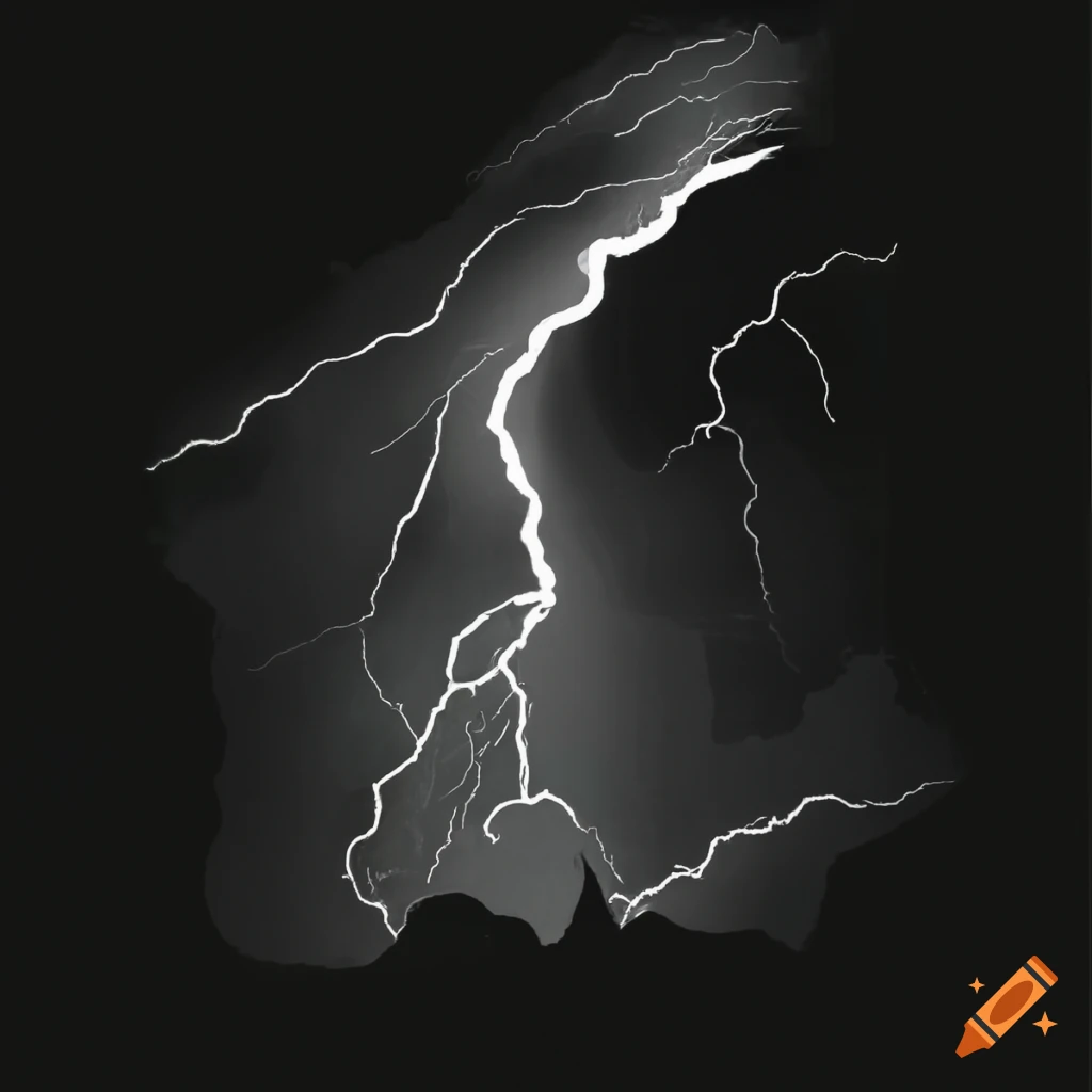 Thunder seen from a window on Craiyon