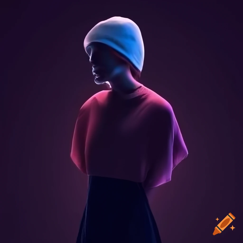 Clothes urban fashion streetwear natural beauty detailed rendering ...