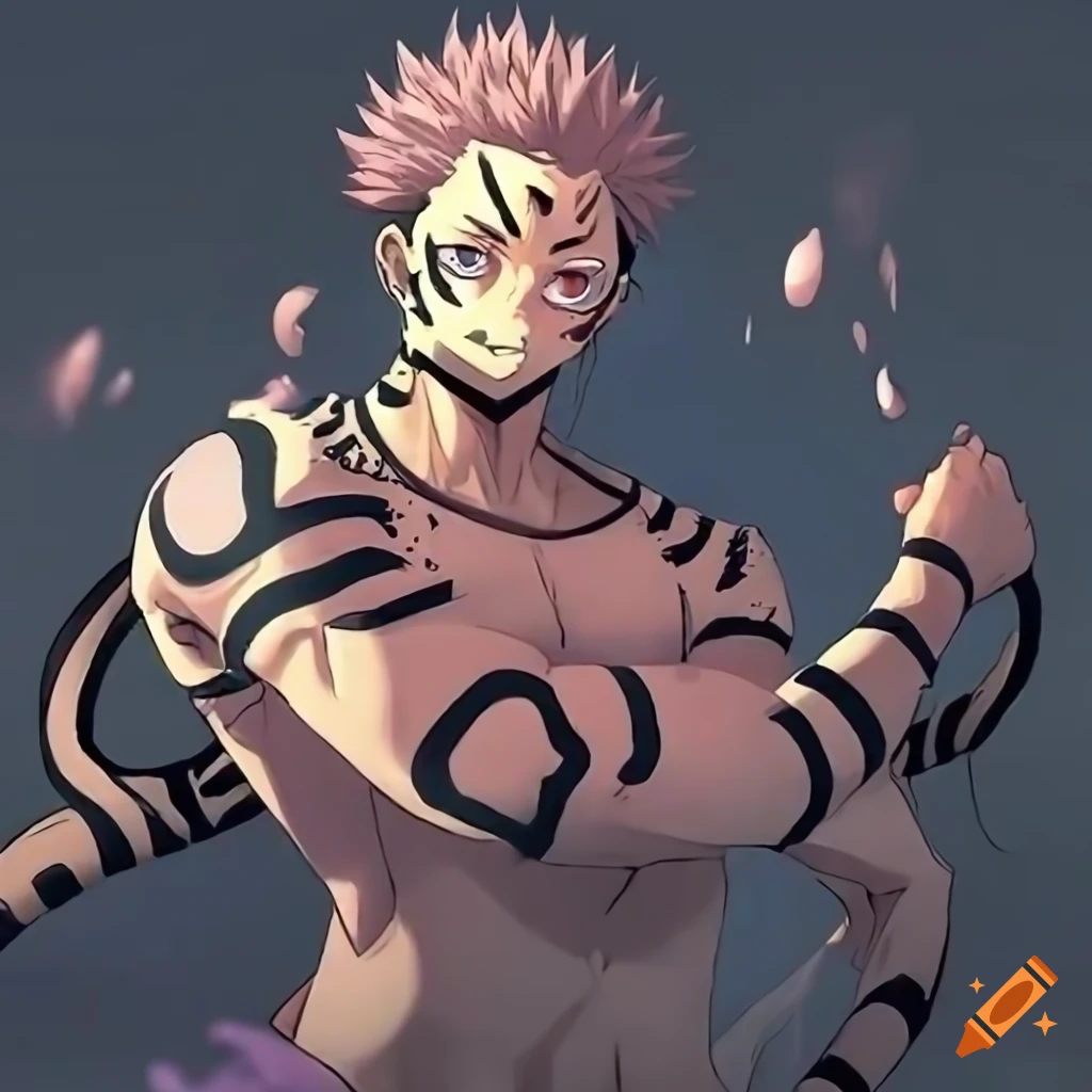 Ryomen Sukuna on Craiyon