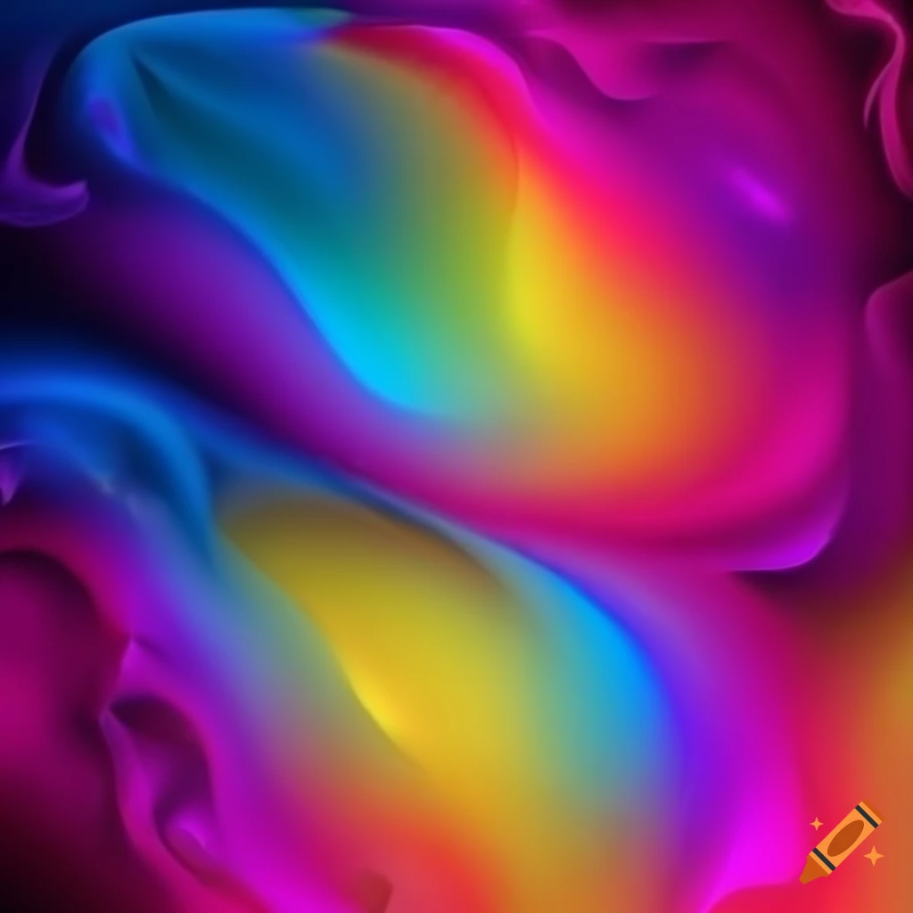 Create a very colorful image