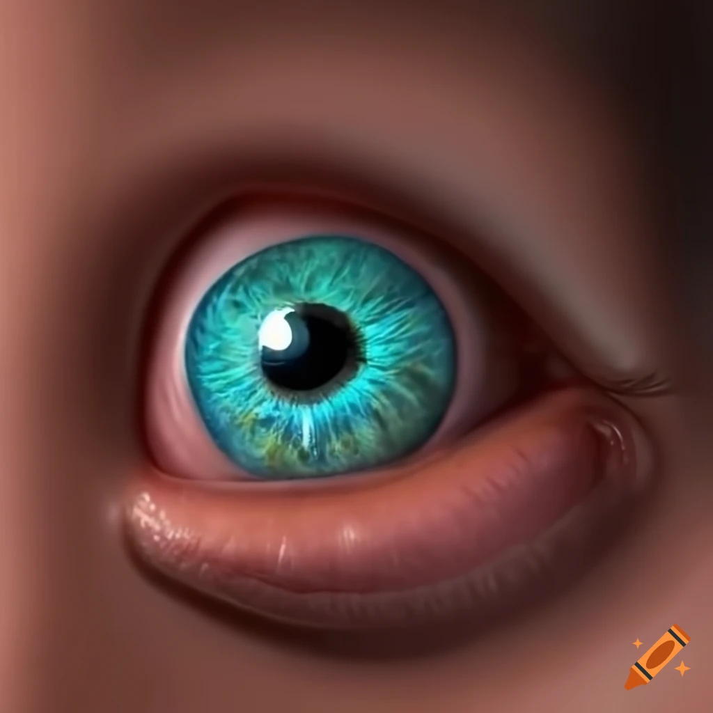 Cyclops eye close up hyper realistic 4k digital on Craiyon