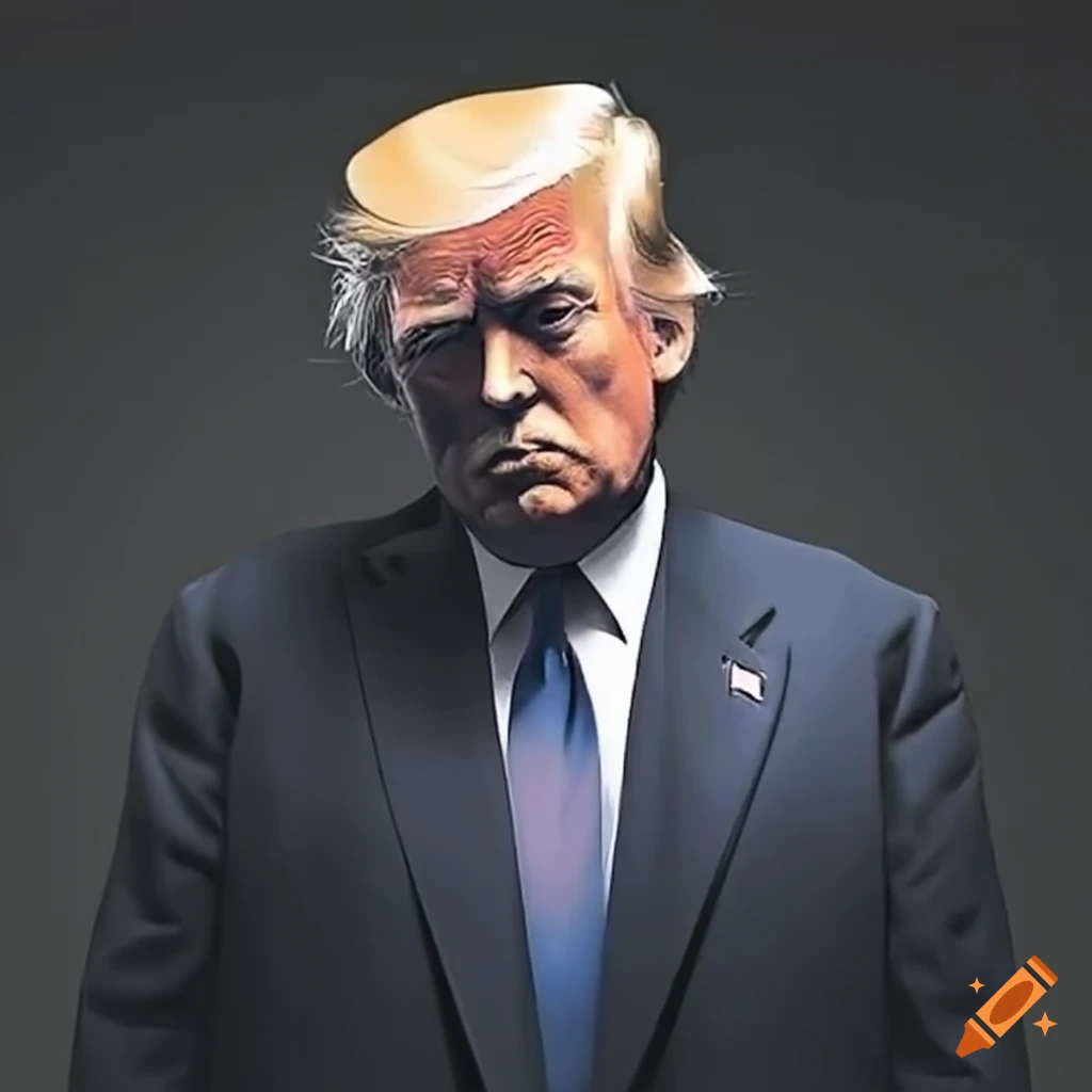 Donald trump in a straight jacket on Craiyon