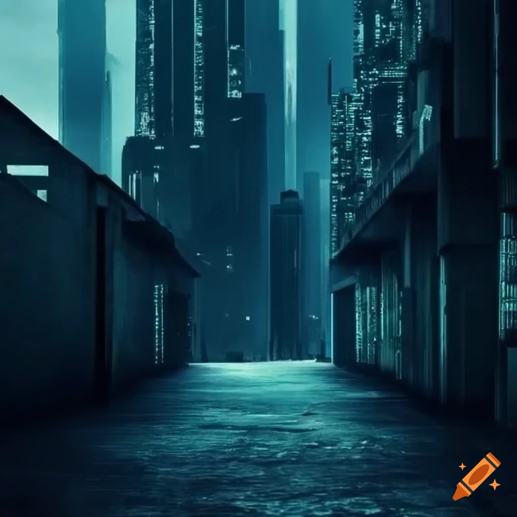 Cyberpunk, Dystopian, Massive and Inhuman Scale Brutalism Architecture ...