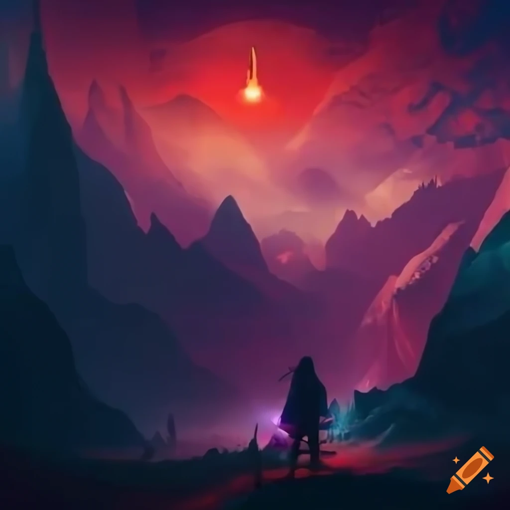 Light Fantasy Landscape