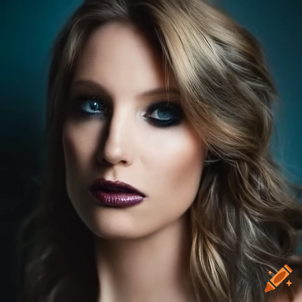 Jamie colby, closeup face, glamour style, boudoir style