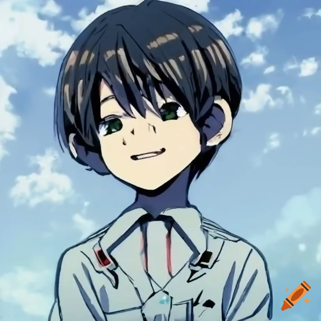 Kodomo, smile, smirk, manga on Craiyon