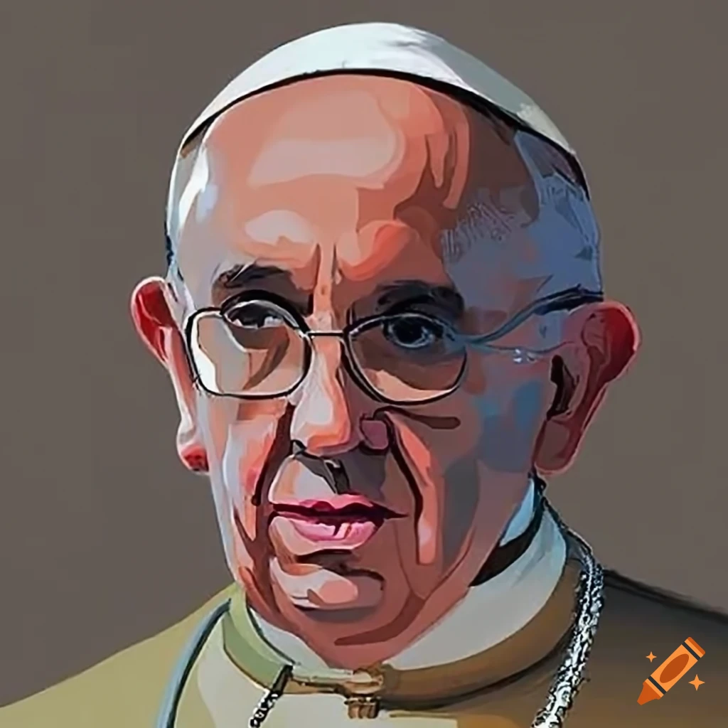 Pope francis on Craiyon