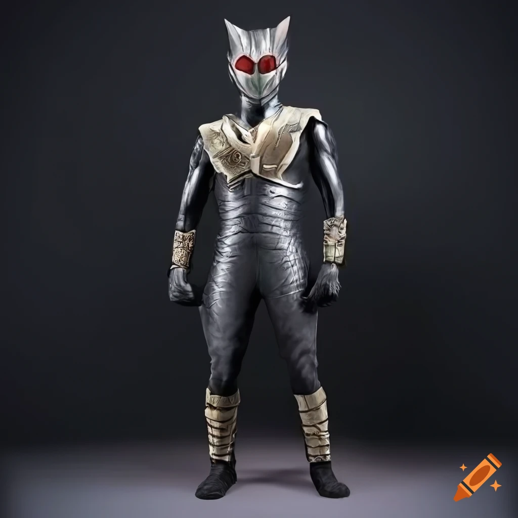 🐱👽 Tokusatsu superhero,Full-length portrait full body shot ...