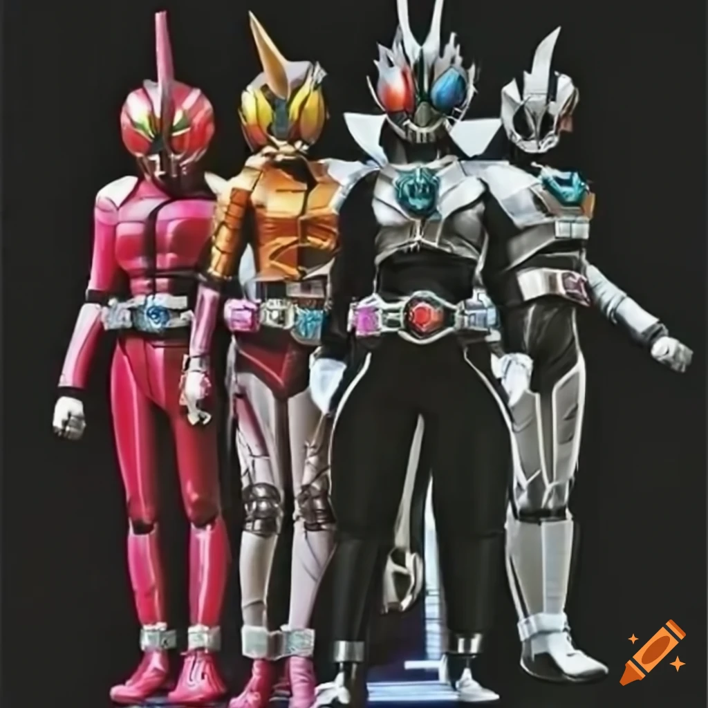 Female, kamen rider, giger on Craiyon