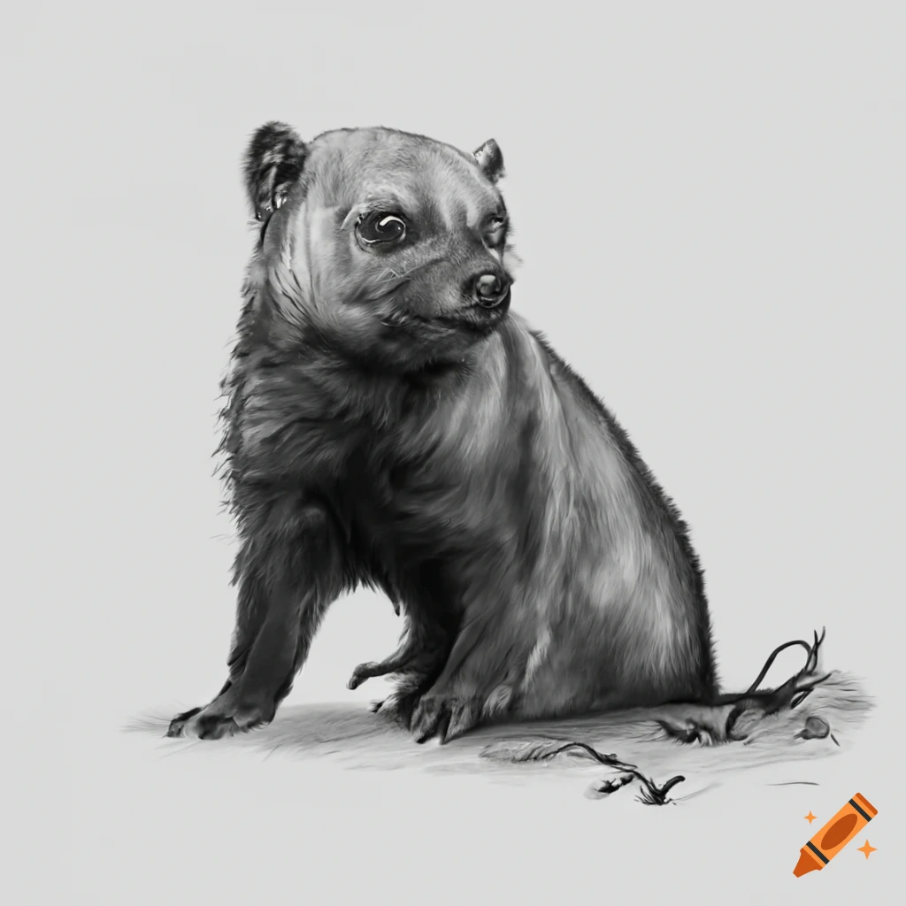 Bush dog with 4 legs on Craiyon