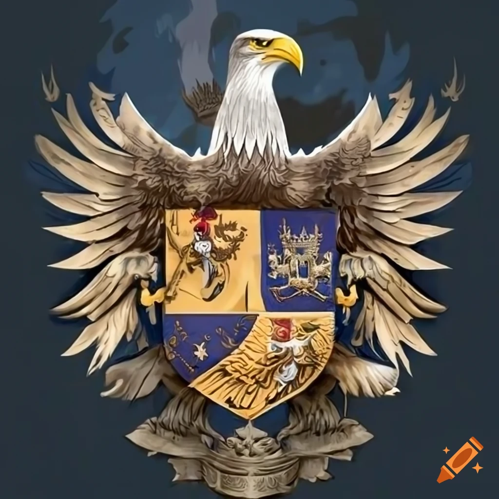 Worthy eagle academy coat of arms