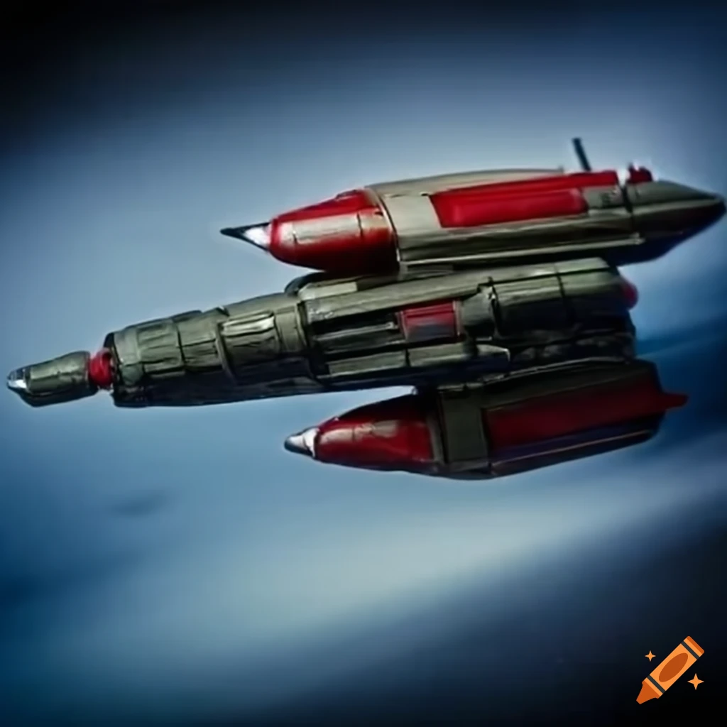 Captain scarlet vehicle on Craiyon