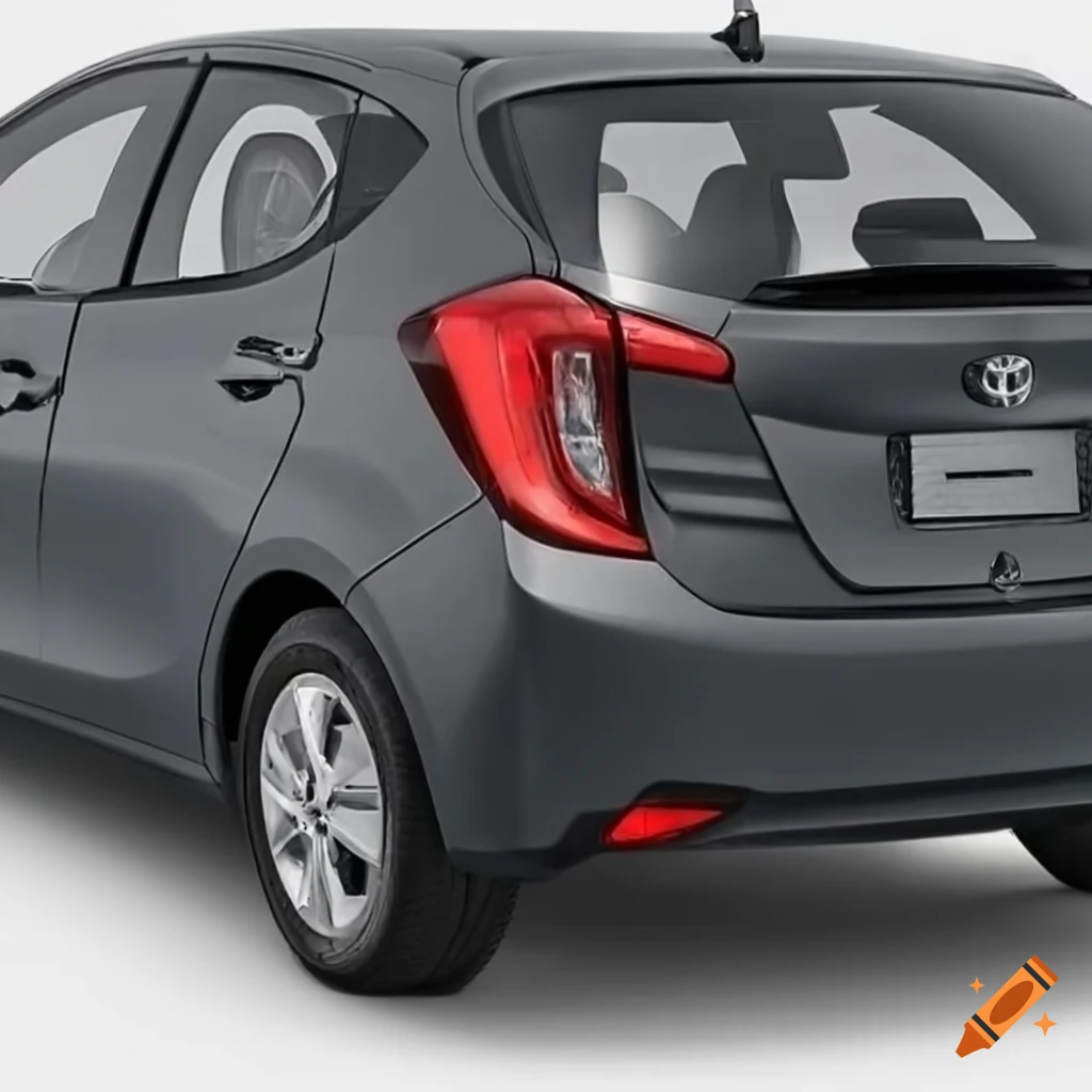 Rear 2022 toyota aqua on Craiyon