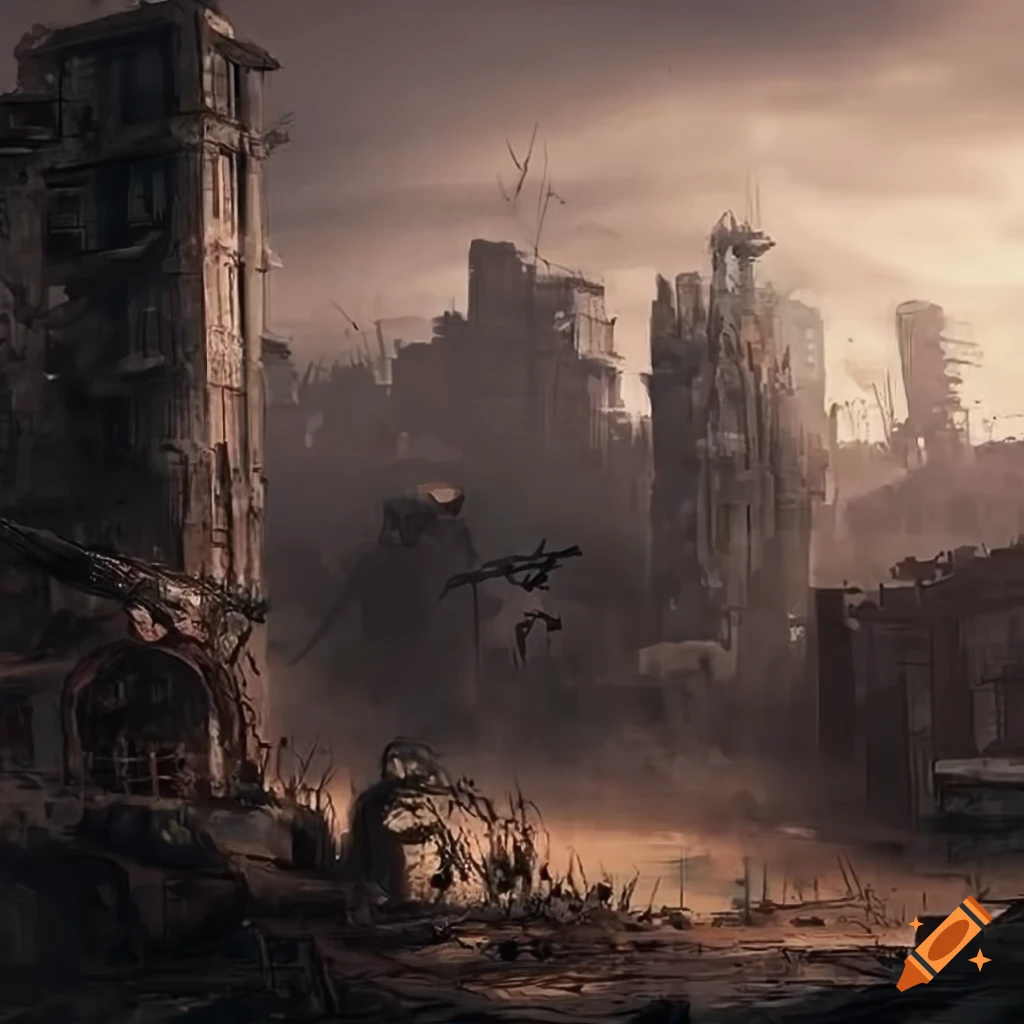 A post-apocalyptic setting