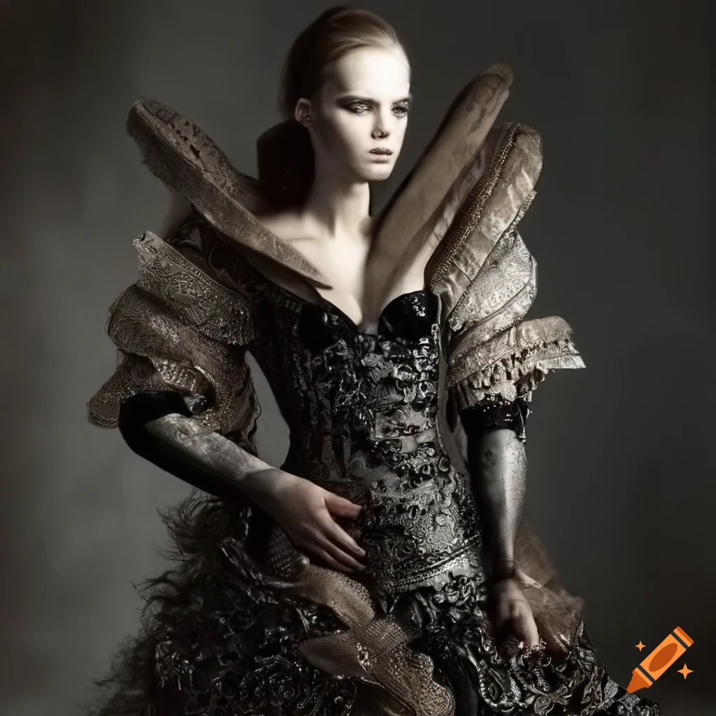 Alexander mcqueen, beautiful woman posing, warrior, karol bak ...