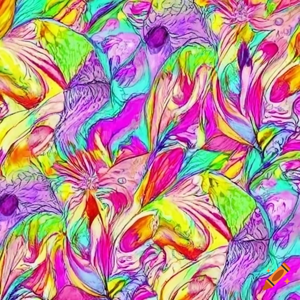 Pretty pattern on Craiyon