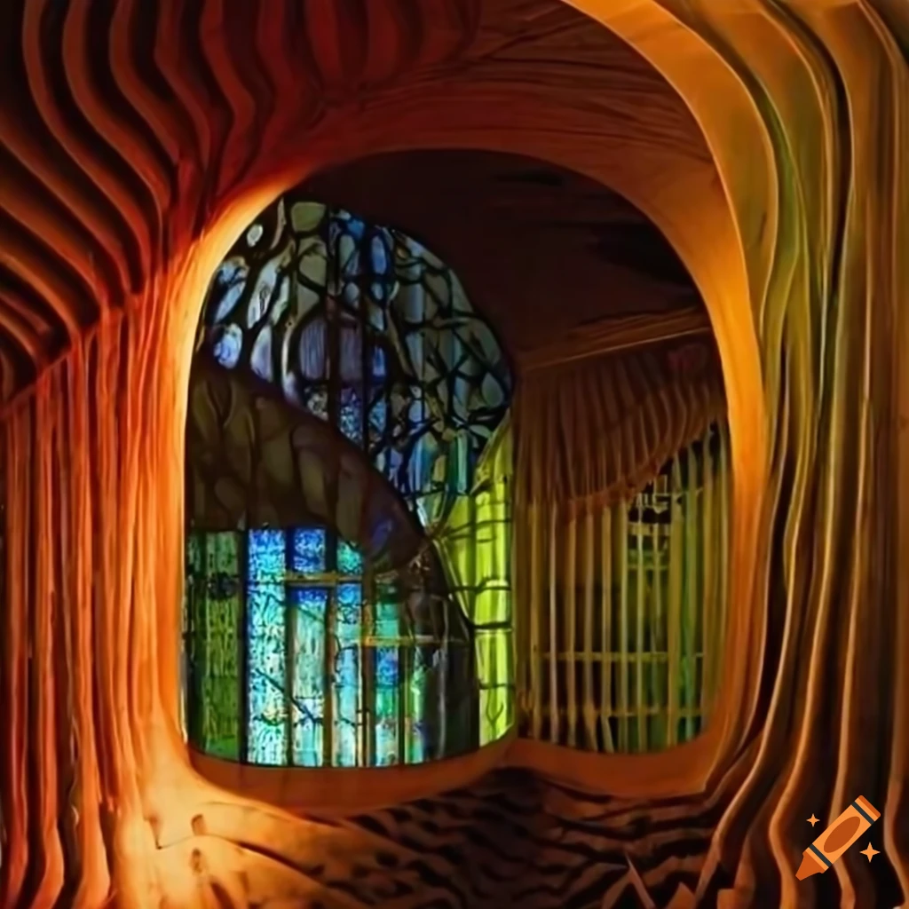 Organic Shapes In Nature Gaudi