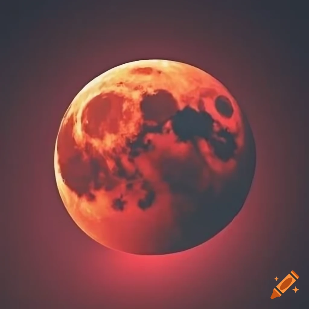 Bloodmoon on Craiyon