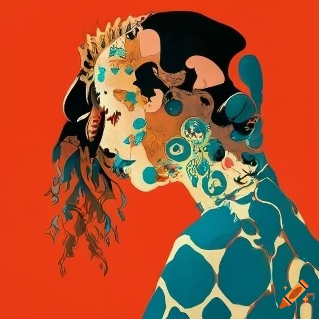 Poster maximalism japanese style on Craiyon