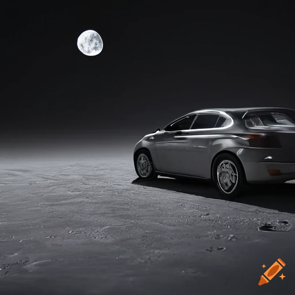 Car of moon on Craiyon