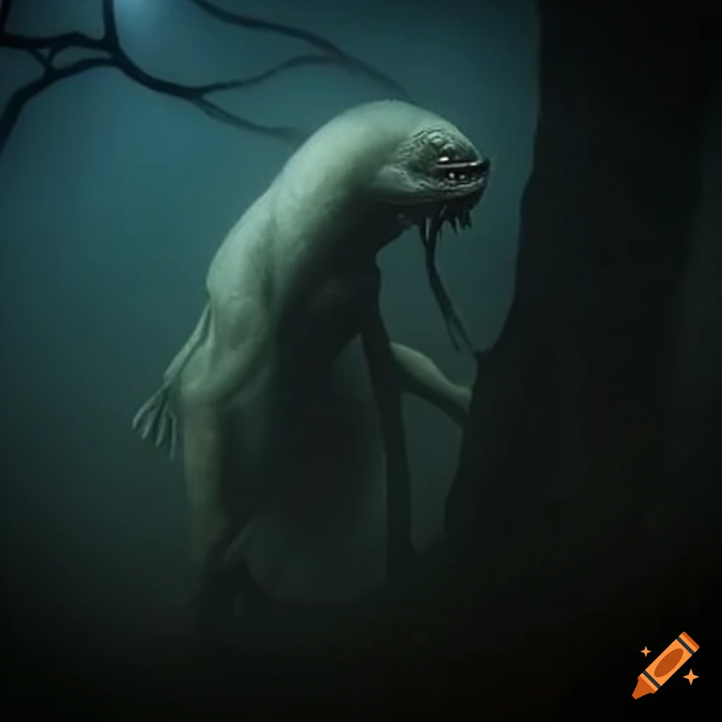 A_photo_of_an_ancient_eldritch_lovecraftian_creature_lurking_in_the ...