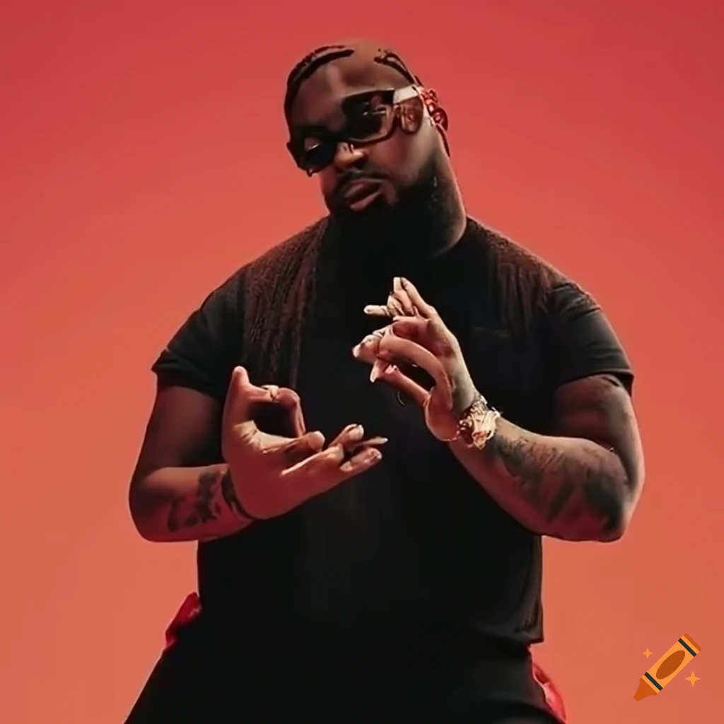 Blanco brown the rapper on Craiyon