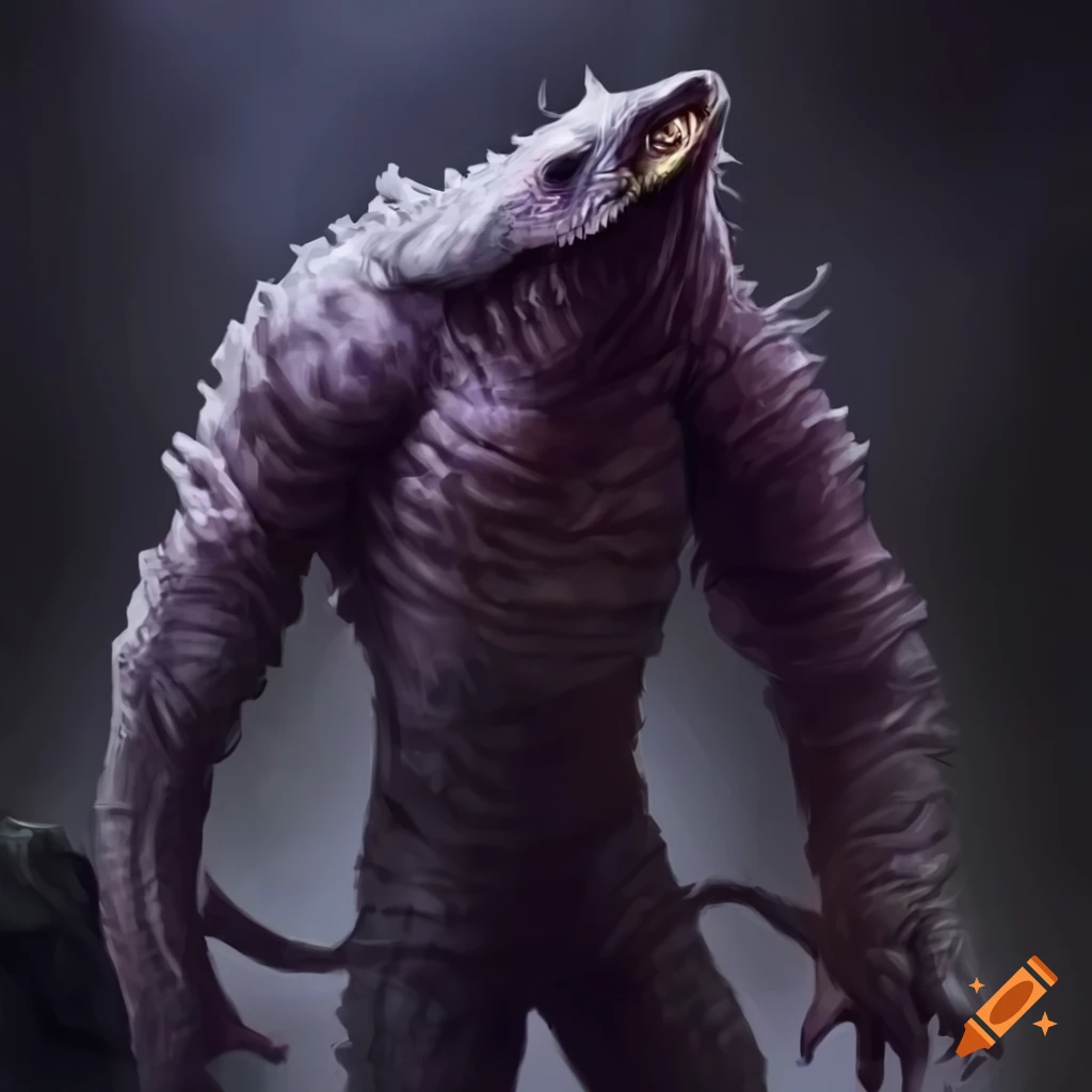 Sci fi fantasy monster