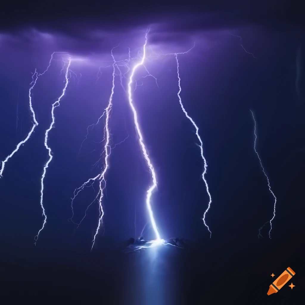 Lightning rod on Craiyon