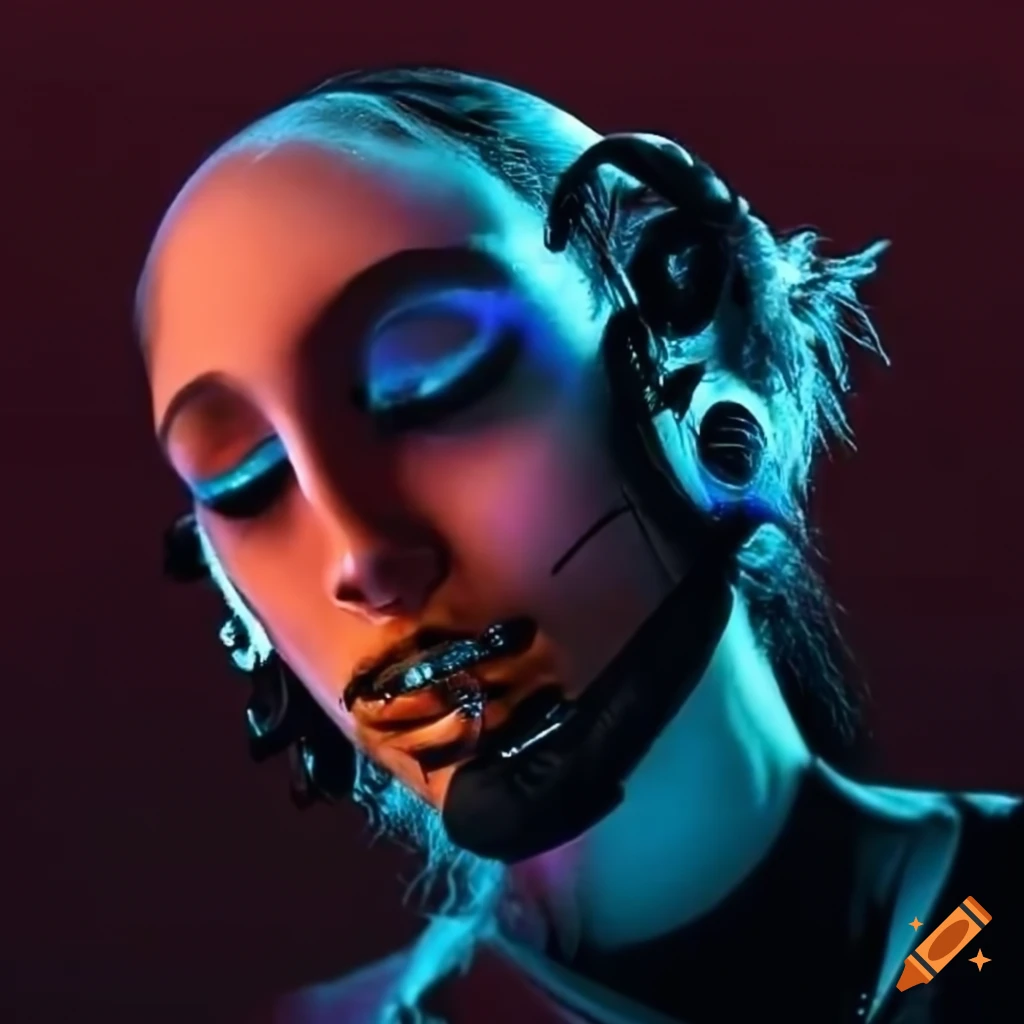 Electronic dance on Craiyon