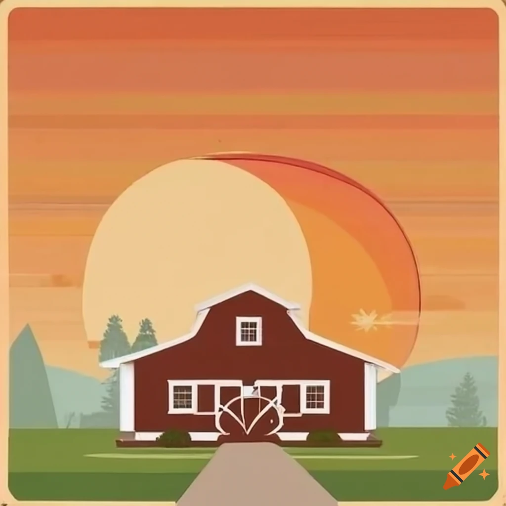 Sunset wedding ranch on Craiyon