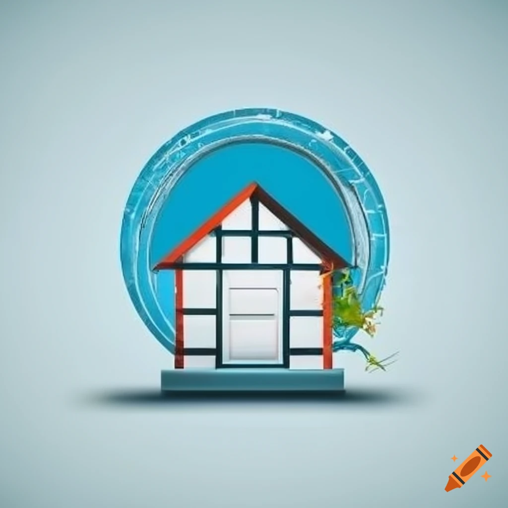 Generate a logo for a property business written property point