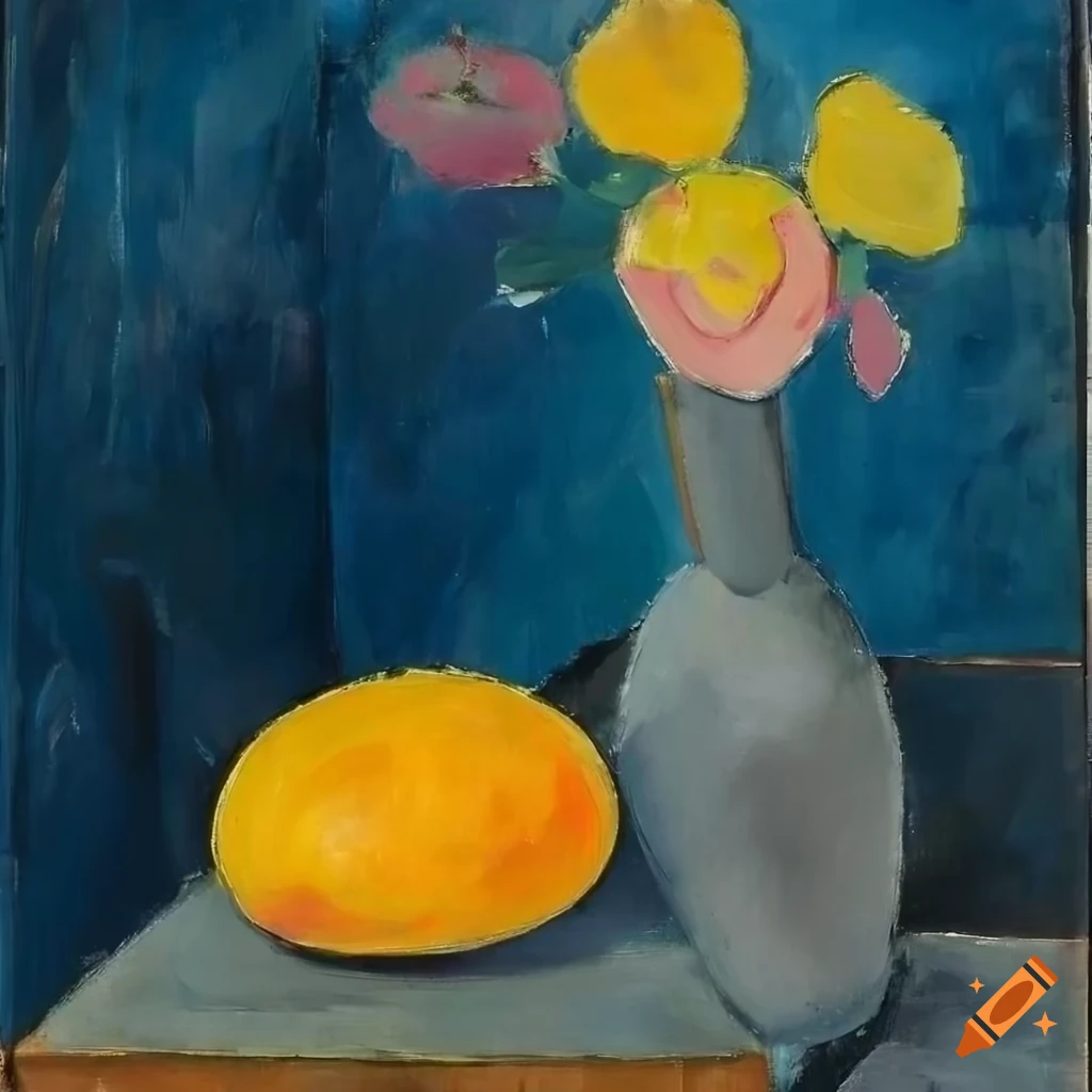 Modigliani_s_painting_of_ captivating still life painting with flowers ...