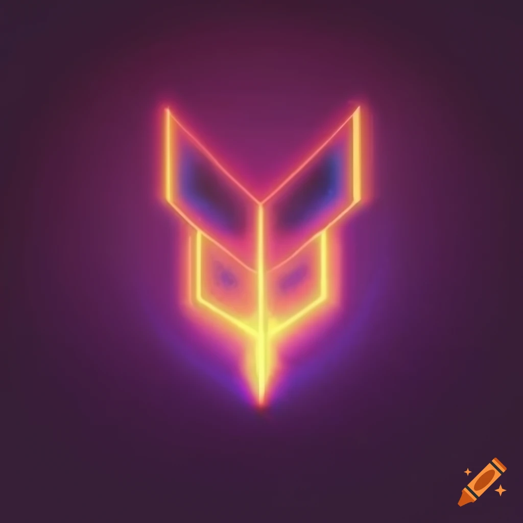 Logo for a twitch streaming channel with a Lucifer theme on Craiyon