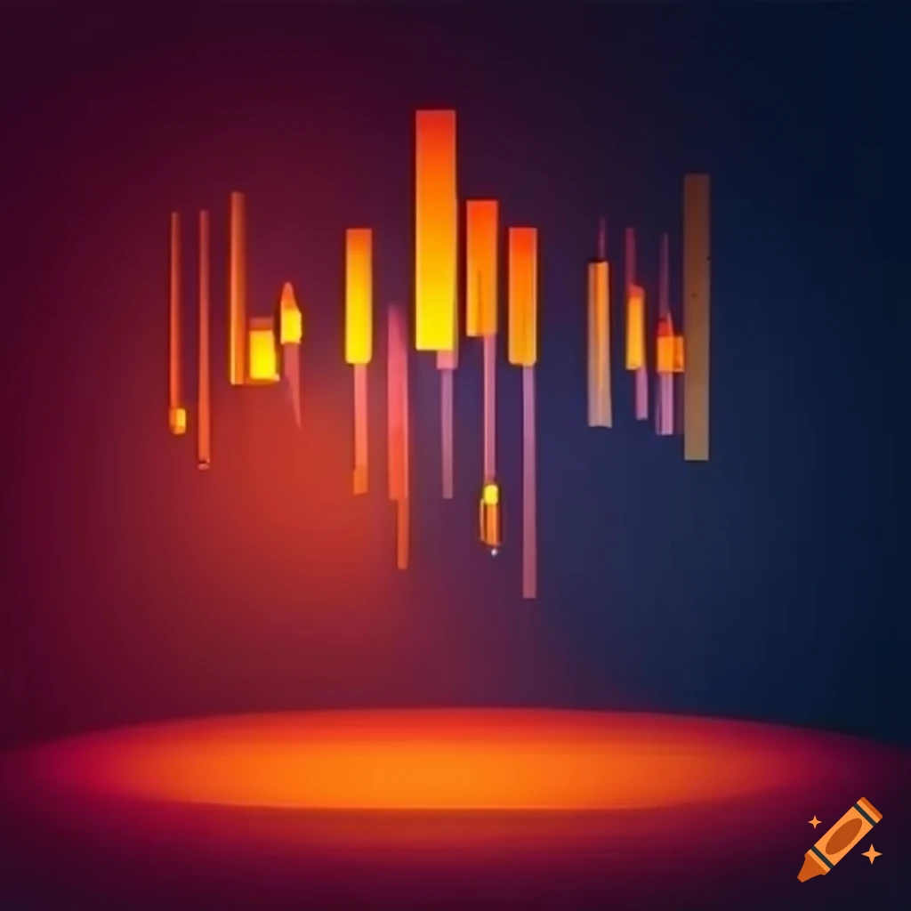 Orange creative pipeline with sound in technical industry on Craiyon